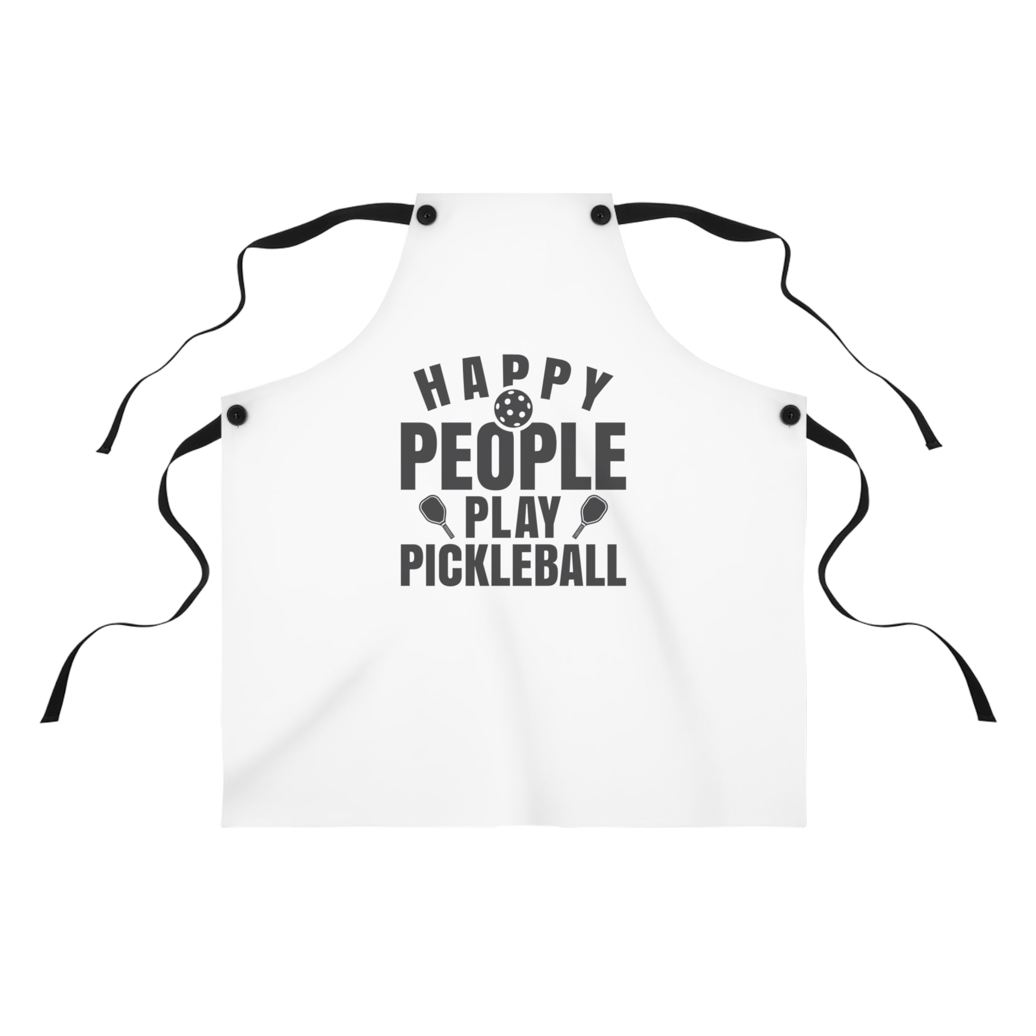 Chef's Apron, Pickleball Style - Happy People Play Pickleball – Coast ...
